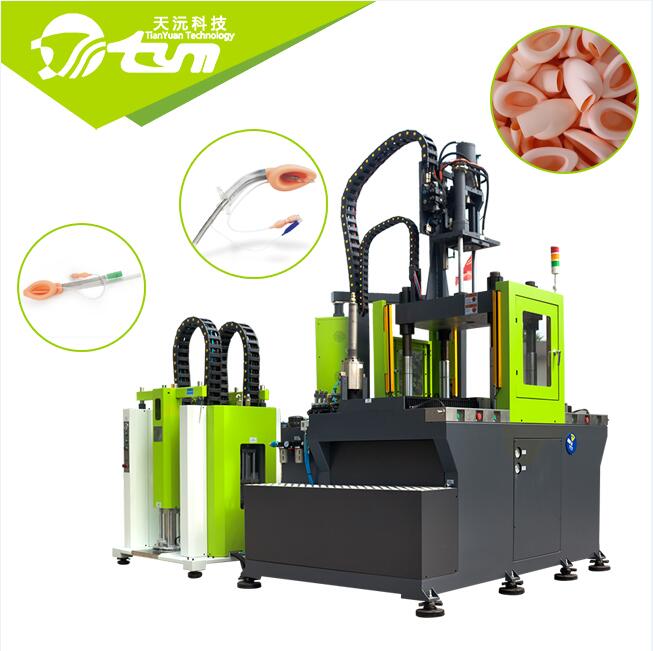 Liquid silicone rubber injection molding machine for medical mask