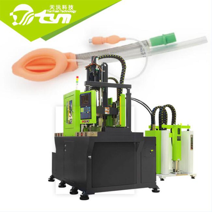 Liquid silicone rubber injection molding machine for medical mask