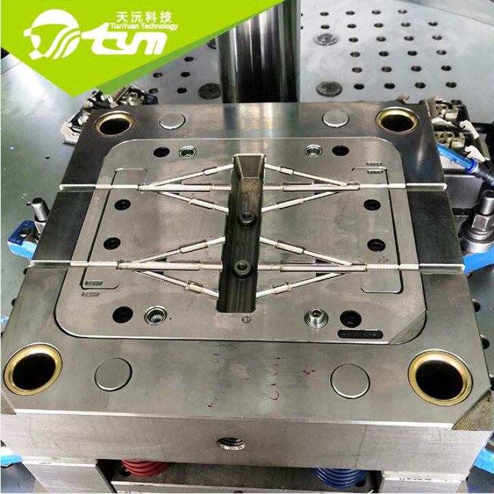 Silicone injection mold for medical catheter, stomach tube